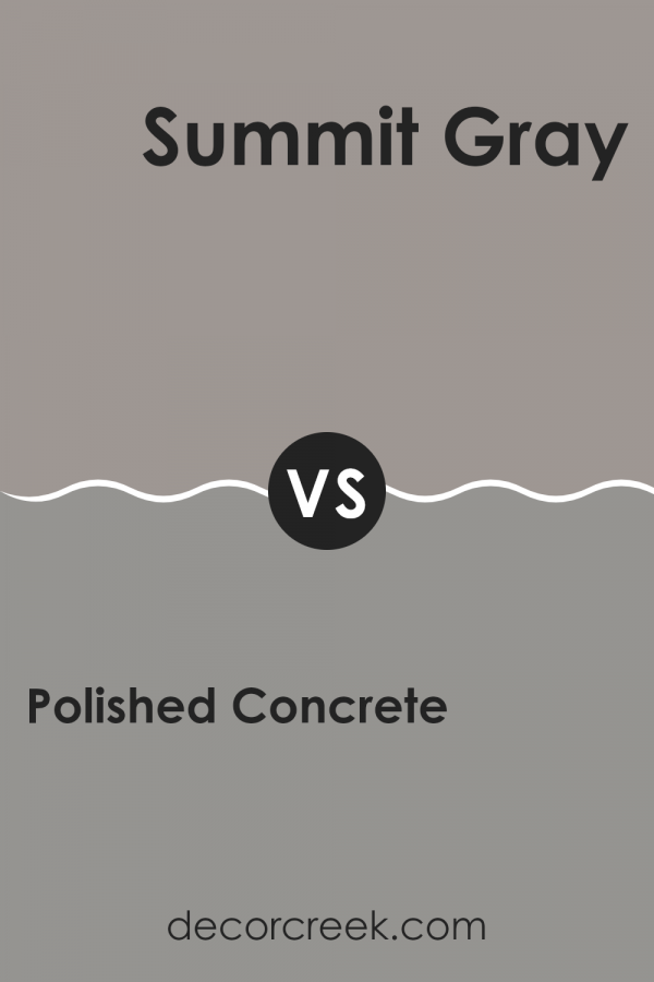 Polished Concrete SW 9167 Paint Color by Sherwin Williams - DecorCreek