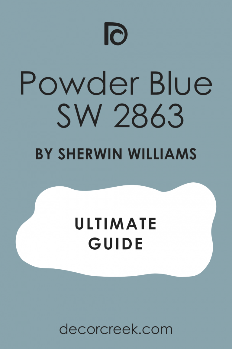 Powder Blue SW 2863 Paint Color by Sherwin Williams - DecorCreek