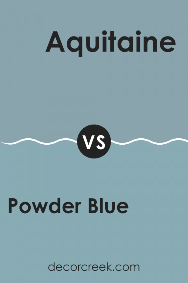 Powder Blue SW 2863 Paint Color by Sherwin Williams - DecorCreek