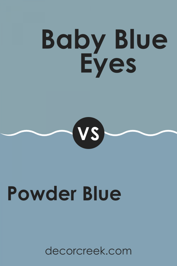 Powder Blue SW 2863 Paint Color by Sherwin Williams - DecorCreek