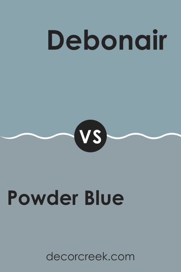 Powder Blue SW 2863 Paint Color by Sherwin Williams - DecorCreek