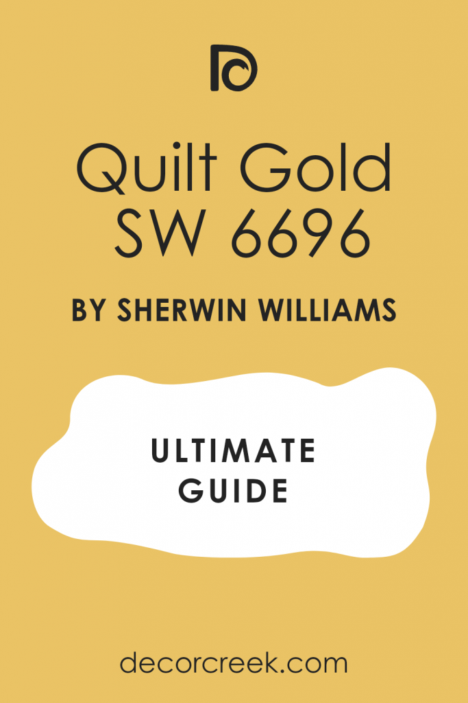 Quilt Gold SW 6696 Paint Color by Sherwin Williams - DecorCreek