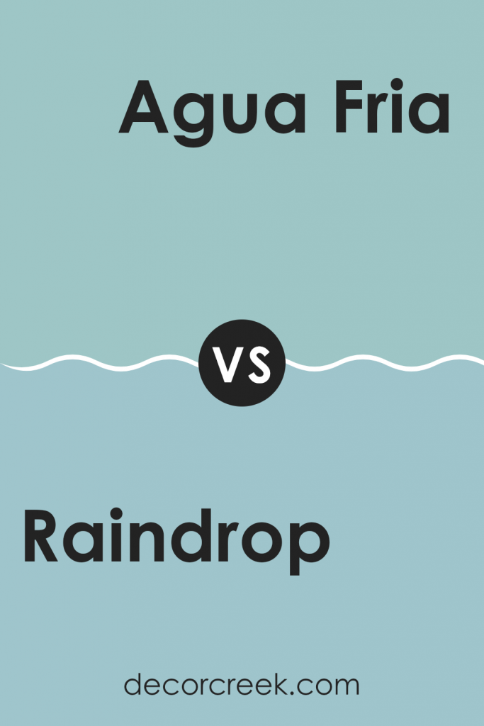 Raindrop SW 6485 Paint Color by Sherwin Williams - DecorCreek