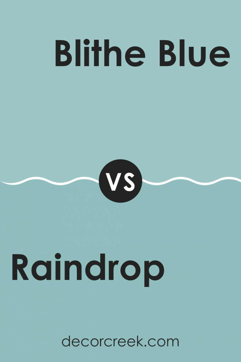 Raindrop SW 6485 Paint Color by Sherwin Williams - DecorCreek