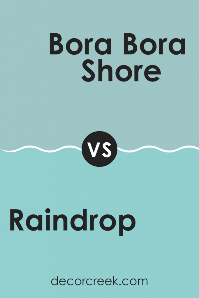 Raindrop SW 6485 Paint Color by Sherwin Williams - DecorCreek