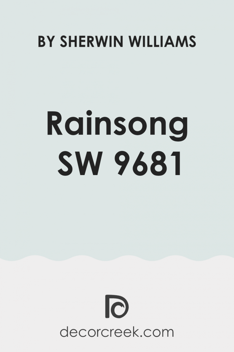 Rainsong SW 9681 Paint Color by Sherwin Williams - DecorCreek