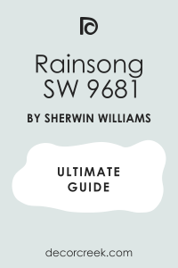 Rainsong SW 9681 Paint Color by Sherwin Williams - DecorCreek