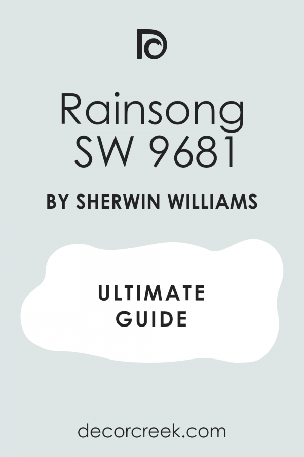 Rainsong SW 9681 Paint Color by Sherwin Williams - DecorCreek