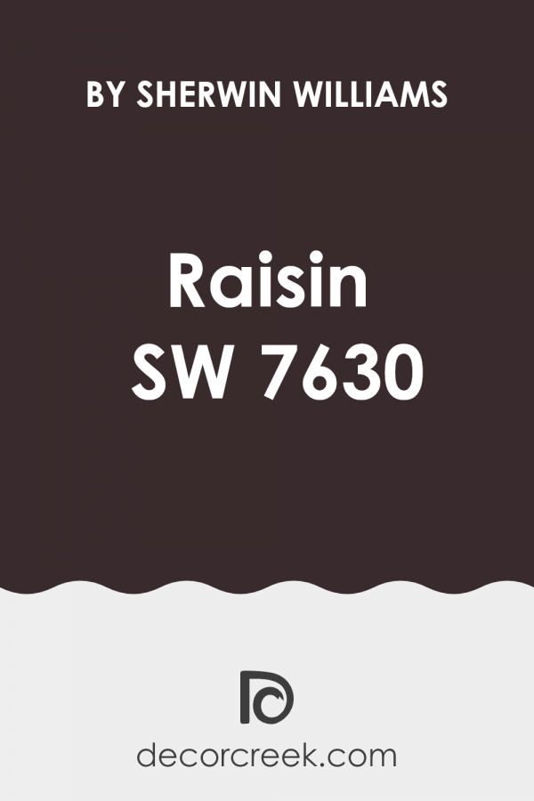 Raisin SW 7630 Paint Color by Sherwin Williams - DecorCreek