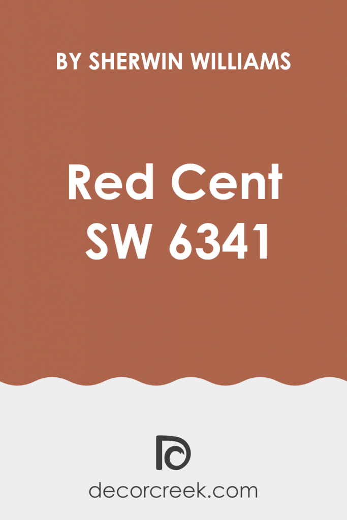 Red Cent SW 6341 Paint Color by Sherwin Williams - DecorCreek