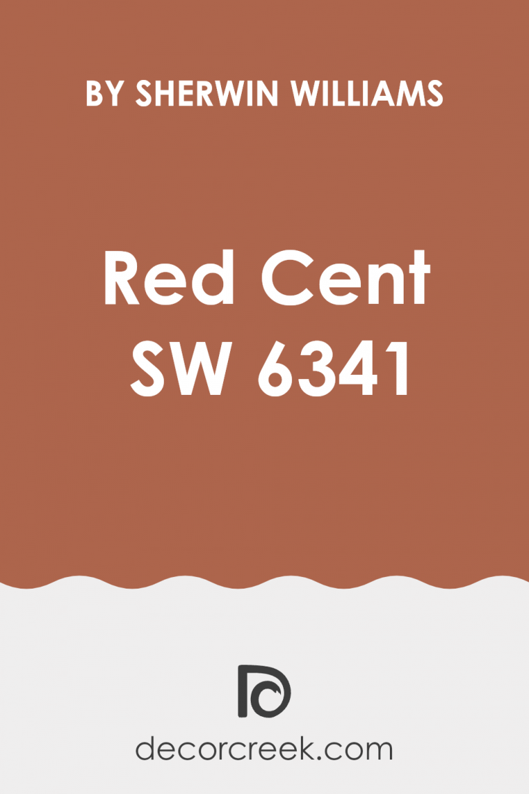Red Cent SW 6341 Paint Color by Sherwin Williams - DecorCreek