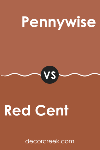 Red Cent SW 6341 Paint Color by Sherwin Williams - DecorCreek