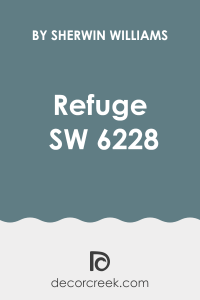 Refuge SW 6228 Paint Color by Sherwin Williams - DecorCreek