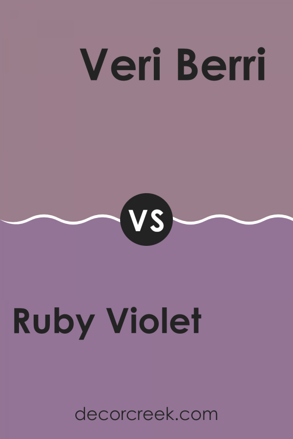 Ruby Violet SW 9076 Paint Color by Sherwin Williams - DecorCreek