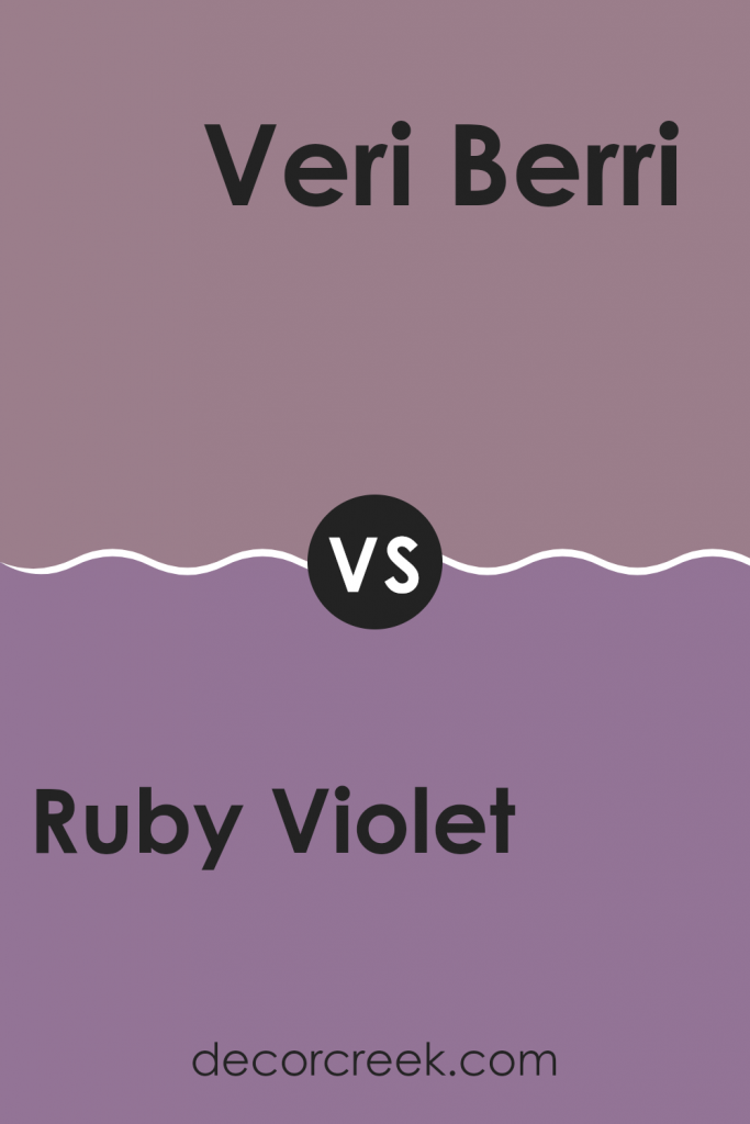 Ruby Violet SW 9076 Paint Color by Sherwin Williams - DecorCreek