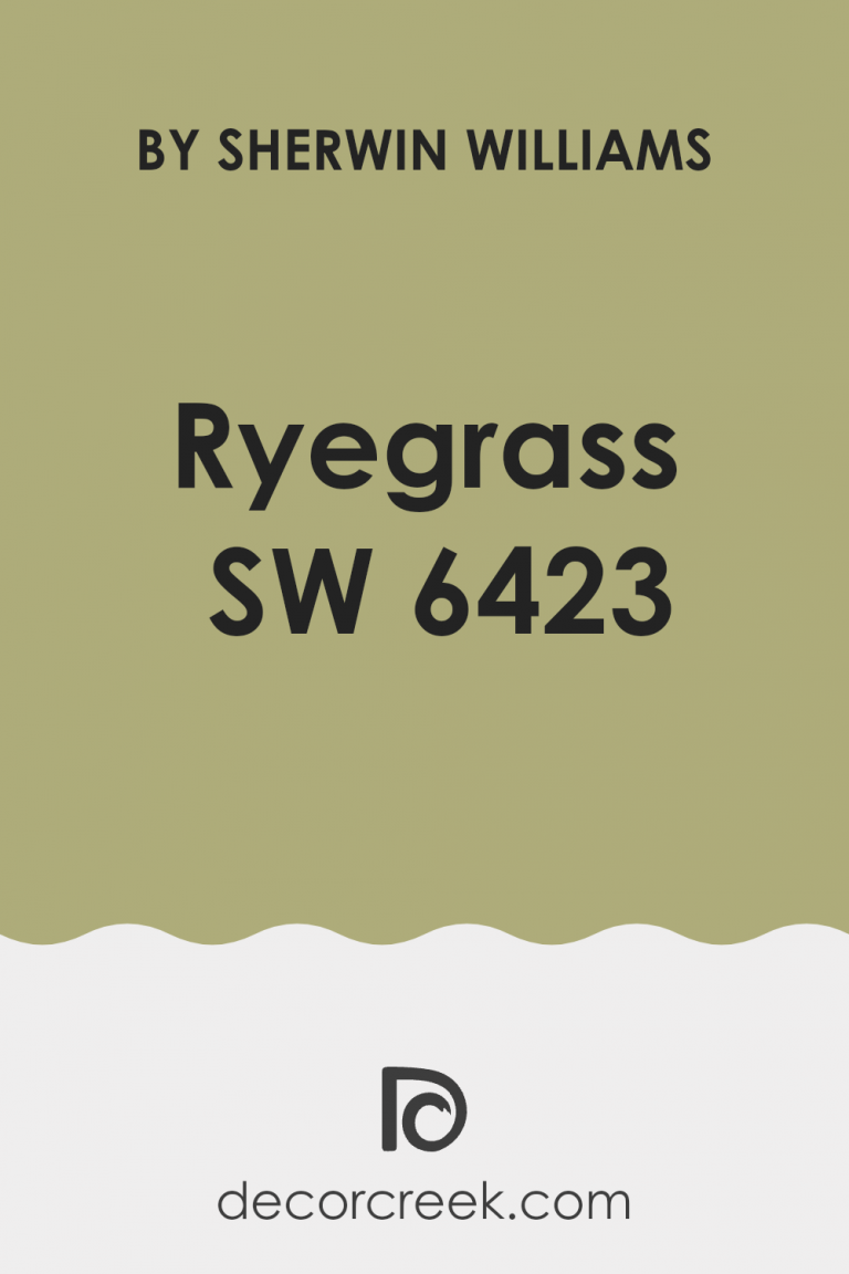 Ryegrass SW 6423 Paint Color by Sherwin Williams - DecorCreek