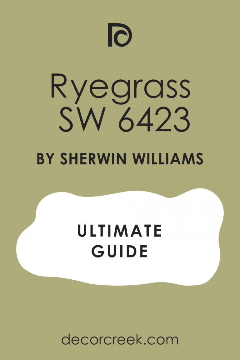 Ryegrass SW 6423 Paint Color by Sherwin Williams - DecorCreek
