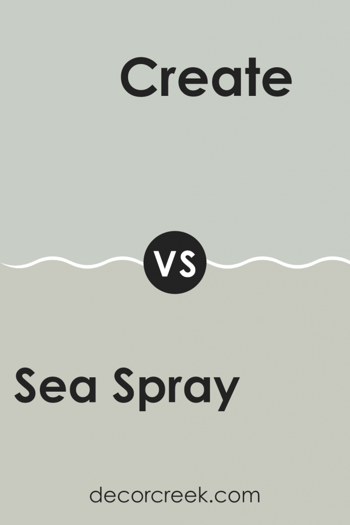 Sea Spray SW 9651 Paint Color by Sherwin Williams - DecorCreek