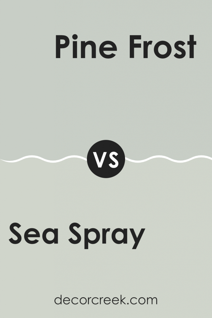 Sea Spray SW 9651 Paint Color by Sherwin Williams - DecorCreek