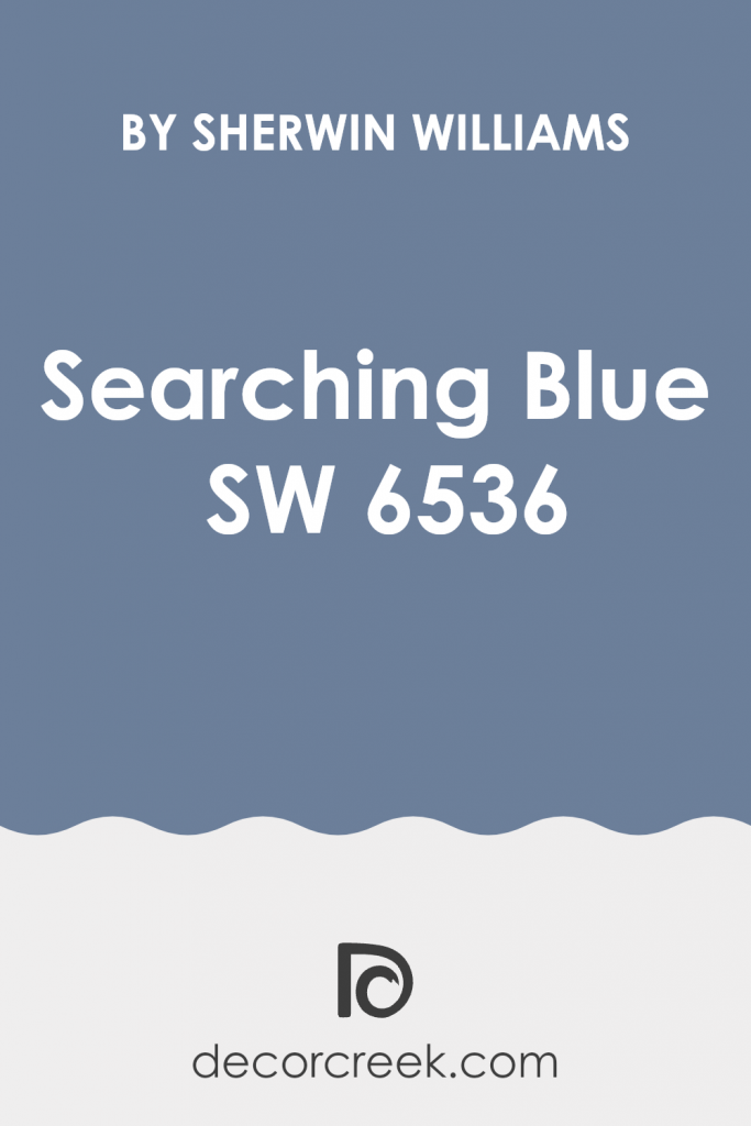 Searching Blue SW 6536 Paint Color by Sherwin Williams - DecorCreek