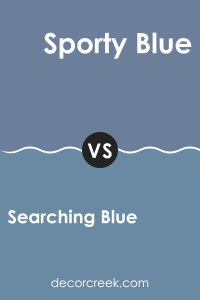 Searching Blue SW 6536 Paint Color by Sherwin Williams - DecorCreek