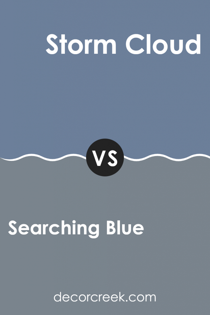 Searching Blue SW 6536 Paint Color by Sherwin Williams - DecorCreek