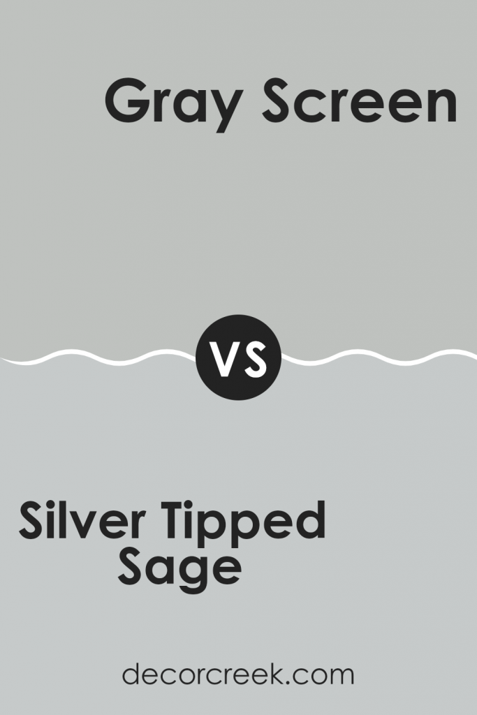 Silver Tipped Sage SW 9642 Paint Color by Sherwin Williams - DecorCreek