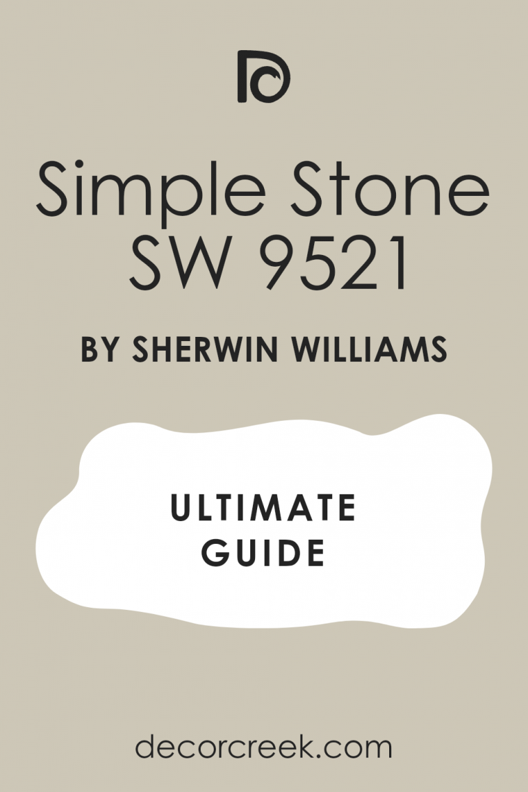 Simple Stone SW 9521 Paint Color by Sherwin Williams - DecorCreek