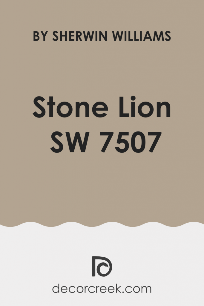 Stone Lion SW 7507 Paint Color by Sherwin Williams - DecorCreek