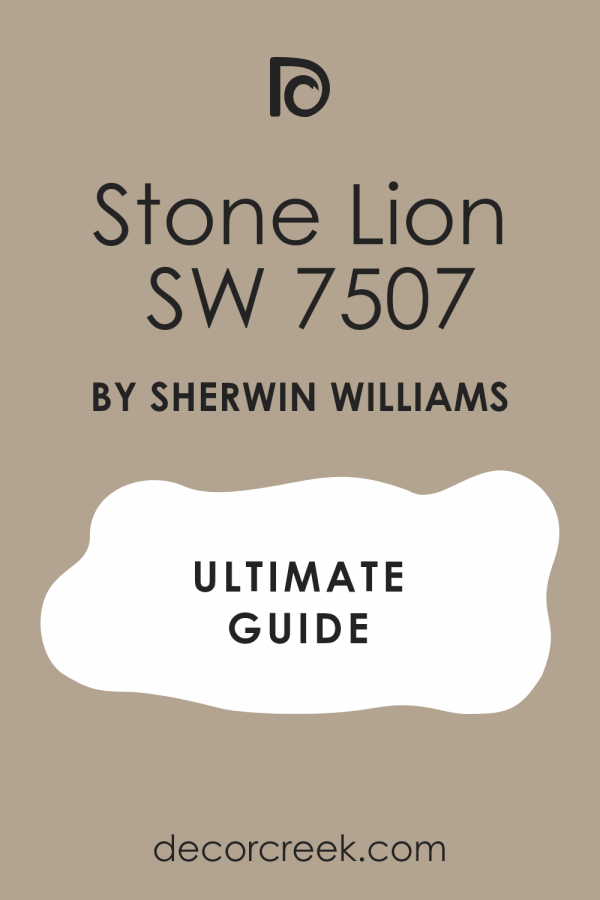 Stone Lion SW 7507 Paint Color by Sherwin Williams - DecorCreek