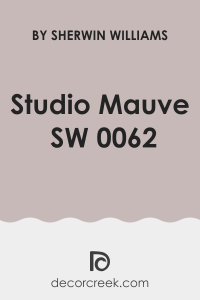 Studio Mauve SW 0062 Paint Color by Sherwin Williams - DecorCreek