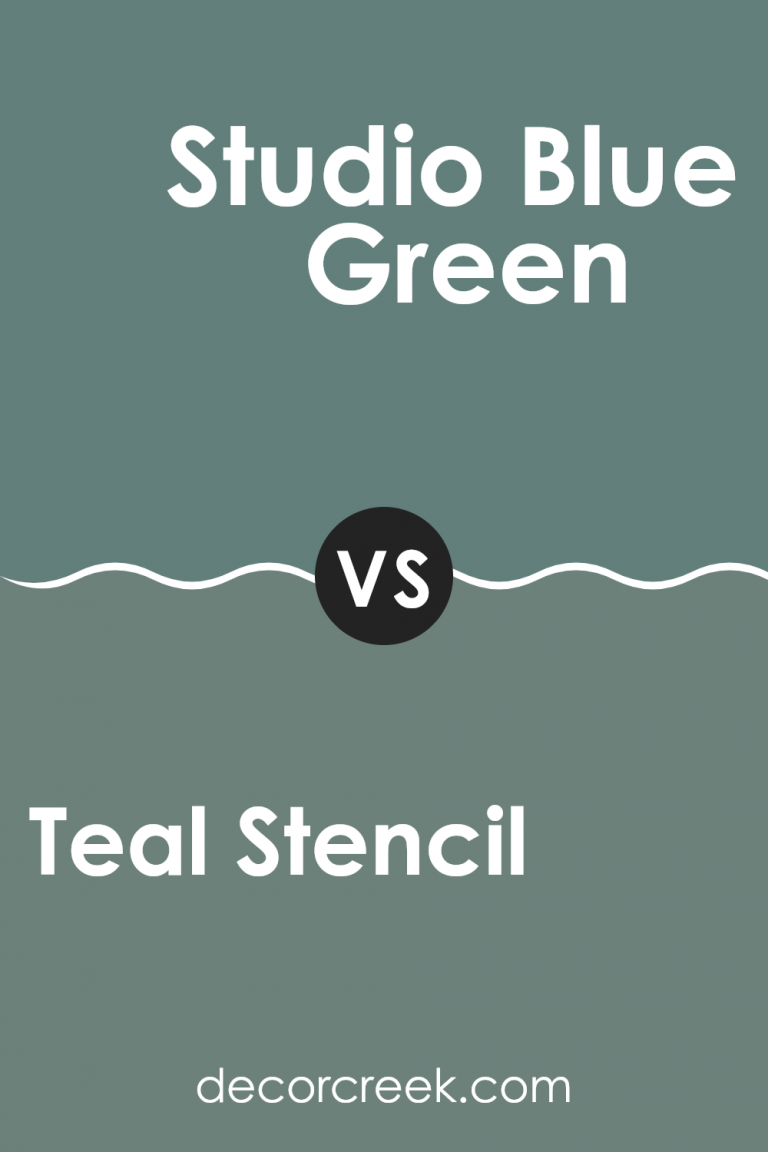 Teal Stencil SW 0018 Paint Color by Sherwin Williams - DecorCreek