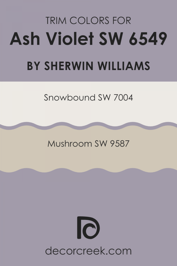 Ash Violet SW 6549 Paint Color by Sherwin Williams - DecorCreek