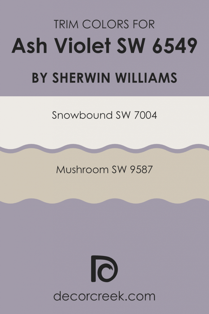Ash Violet SW 6549 Paint Color by Sherwin Williams - DecorCreek