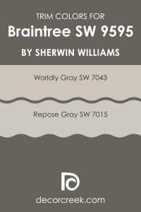Braintree SW 9595 Paint Color by Sherwin Williams - DecorCreek