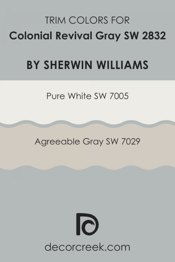 Colonial Revival Gray SW 2832 Paint Color by Sherwin Williams - DecorCreek