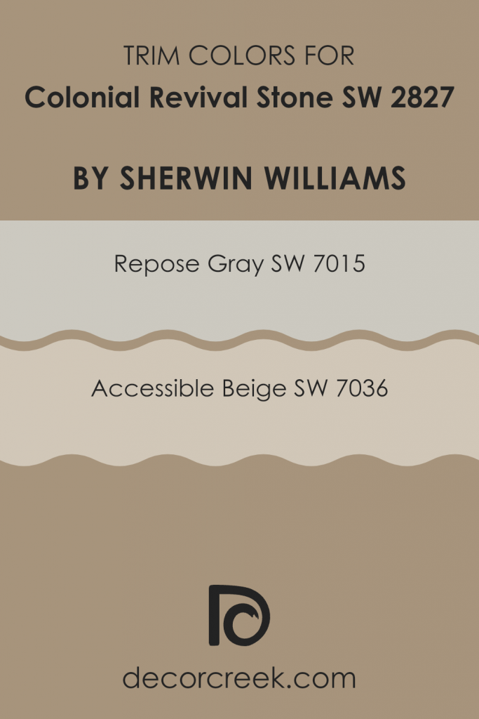 Colonial Revival Stone SW 2827 Paint Color by Sherwin Williams - DecorCreek