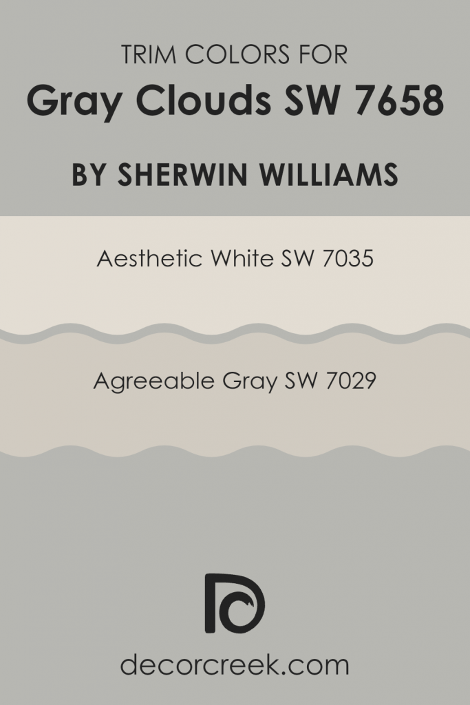 Gray Clouds SW 7658 Paint Color by Sherwin Williams - DecorCreek