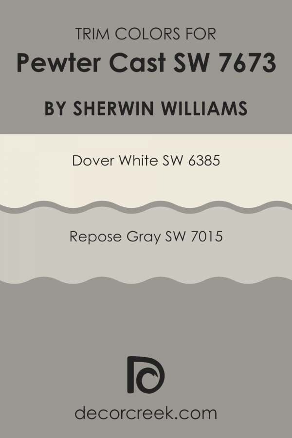 Pewter Cast SW 7673 Paint Color by Sherwin Williams - DecorCreek