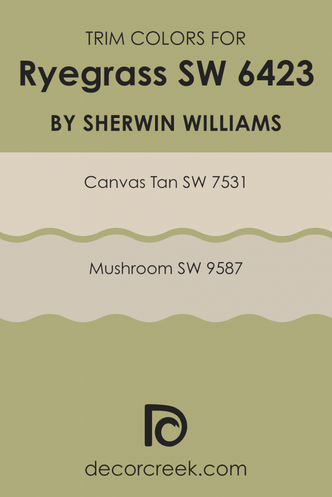 Ryegrass SW 6423 Paint Color by Sherwin Williams - DecorCreek