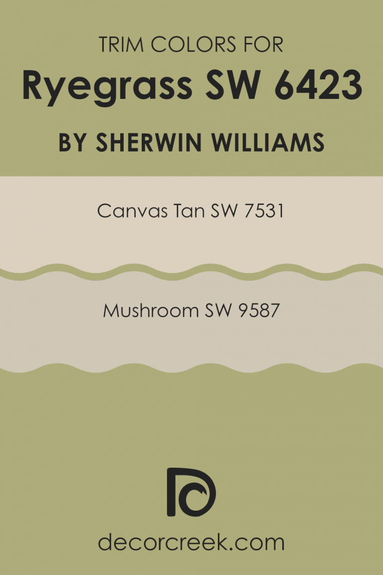 Ryegrass SW 6423 Paint Color by Sherwin Williams - DecorCreek