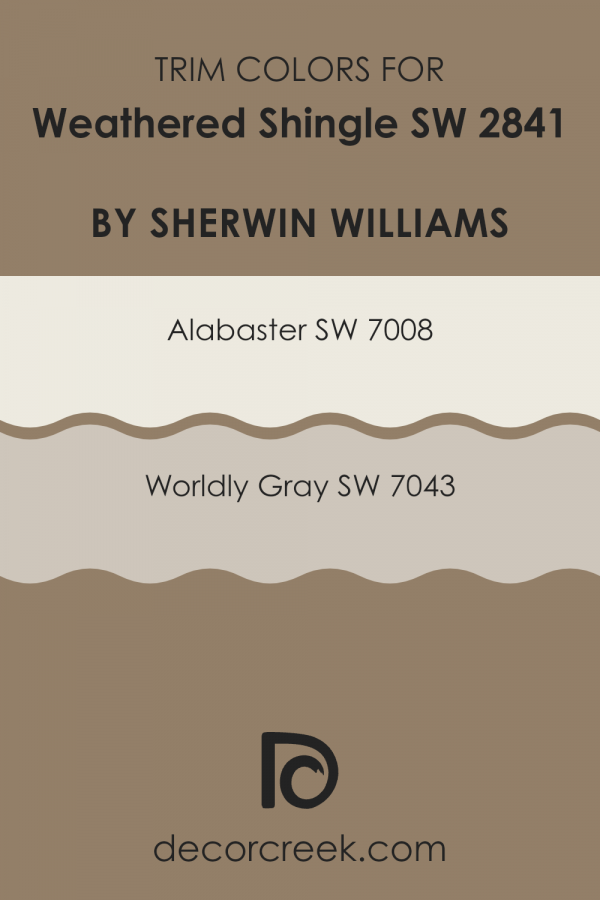 Weathered Shingle SW 2841 Paint Color by Sherwin Williams - DecorCreek
