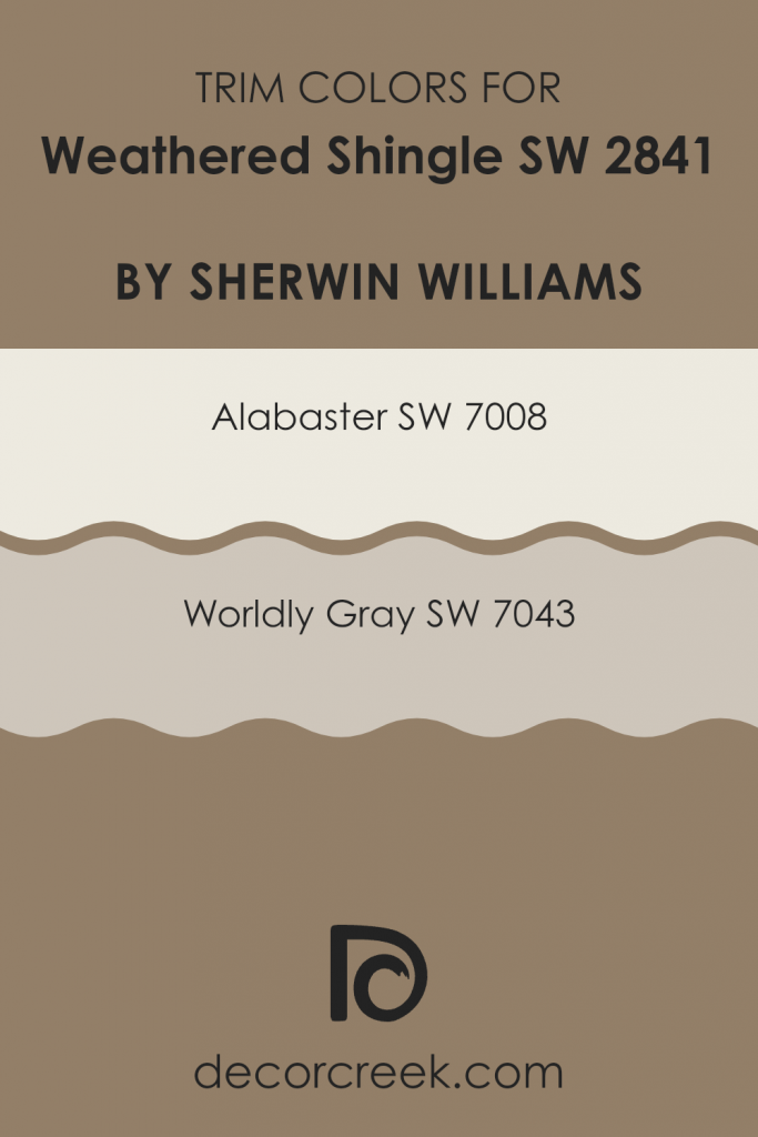 Weathered Shingle SW 2841 Paint Color by Sherwin Williams - DecorCreek