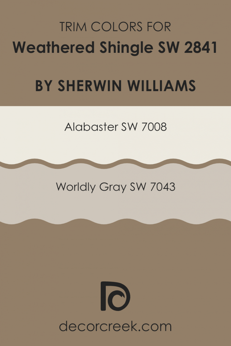 Weathered Shingle SW 2841 Paint Color by Sherwin Williams - DecorCreek