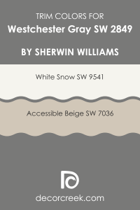 Westchester Gray SW 2849 Paint Color by Sherwin Williams - DecorCreek
