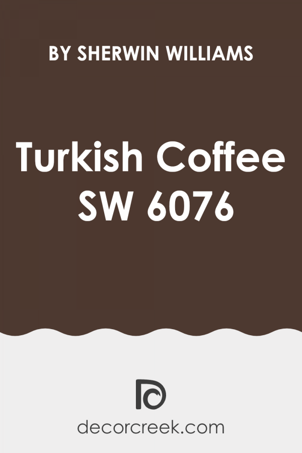 Turkish Coffee SW 6076 Paint Color by Sherwin Williams - DecorCreek