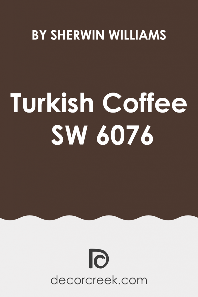 Turkish Coffee SW 6076 Paint Color by Sherwin Williams - DecorCreek