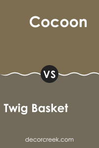 Twig Basket SW 9529 Paint Color by Sherwin Williams - DecorCreek