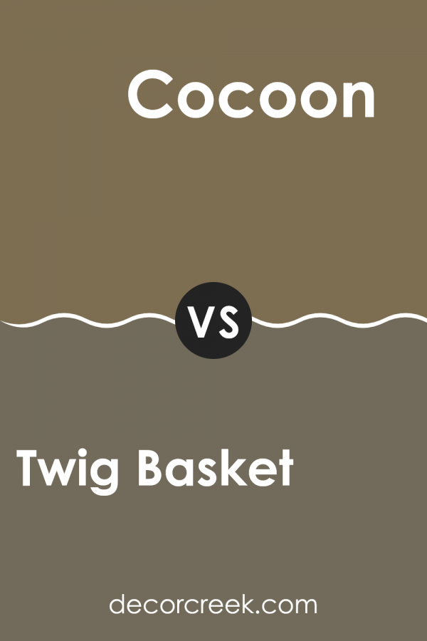Twig Basket SW 9529 Paint Color by Sherwin Williams - DecorCreek