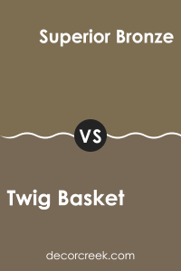 Twig Basket SW 9529 Paint Color by Sherwin Williams - DecorCreek